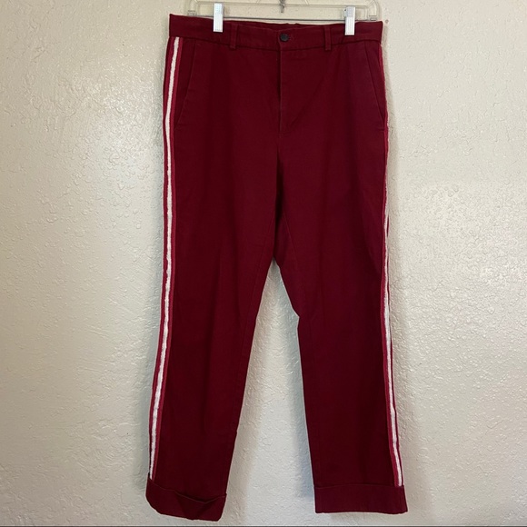 Zara | Pants | Zara Man Maroon Slacks | Poshmark